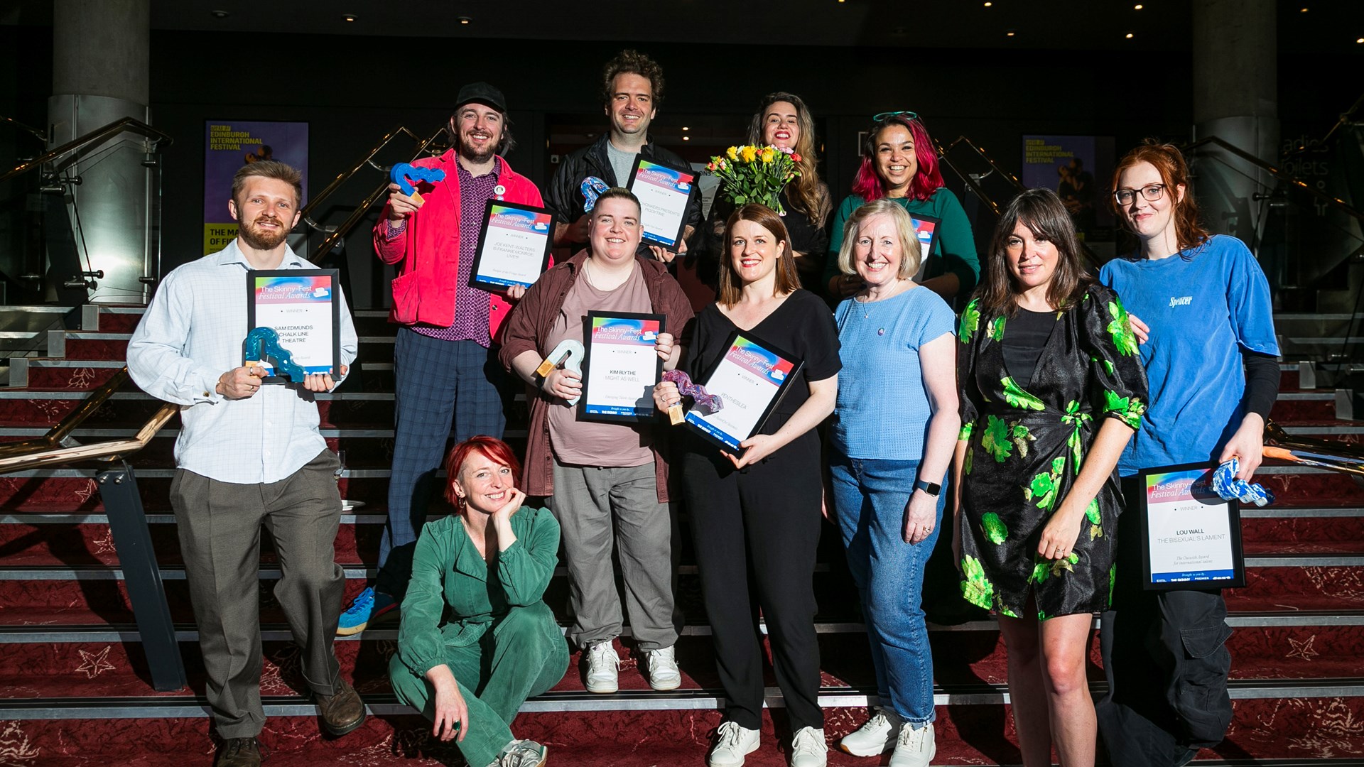 First winners of 'The Besties' - The Skinny-Fest Festival Awards (for ...
